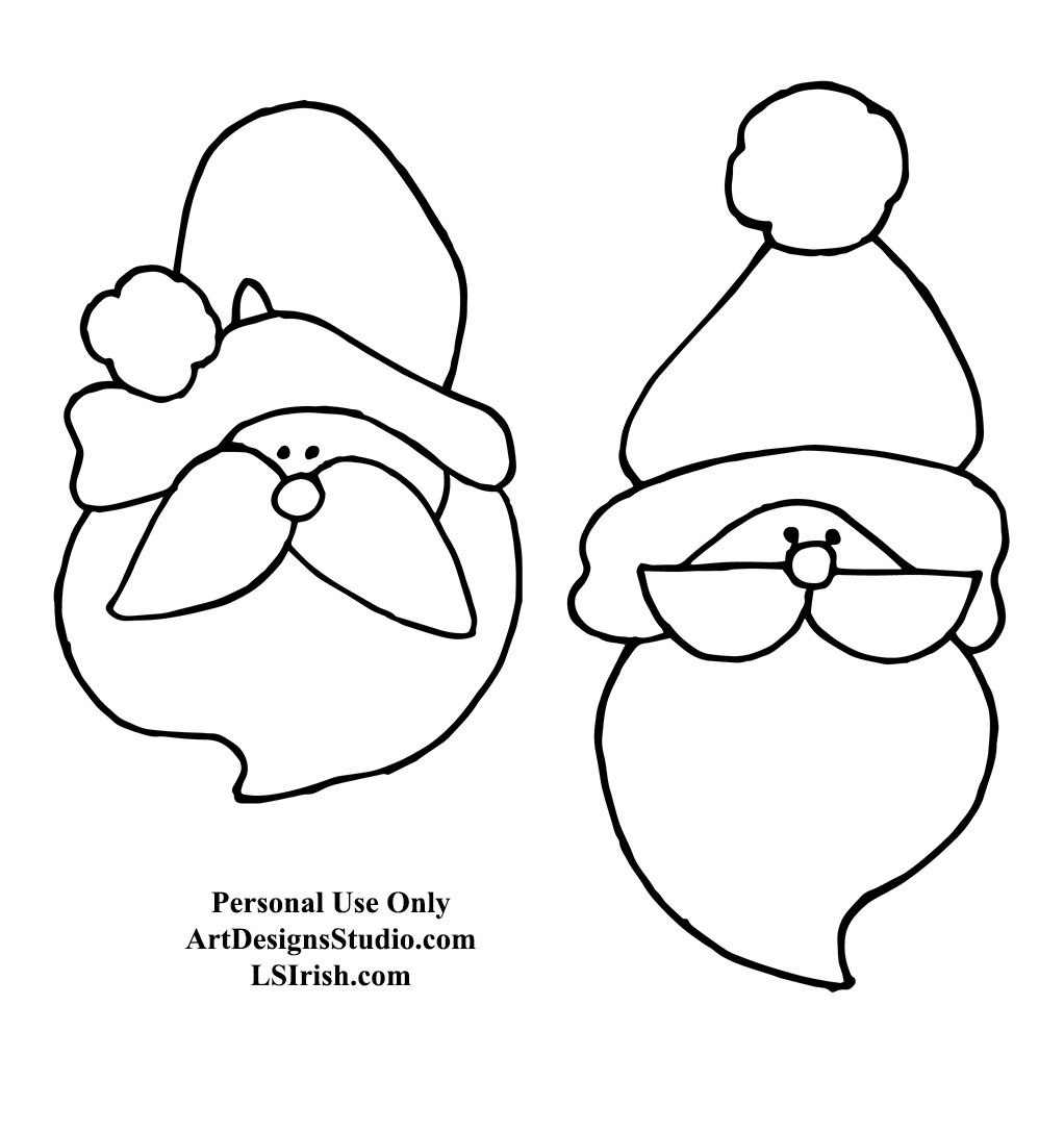 Free Santa Ornament Carving Patterns LSIrish Free Santa Ornament Carving Patterns LSIrish
